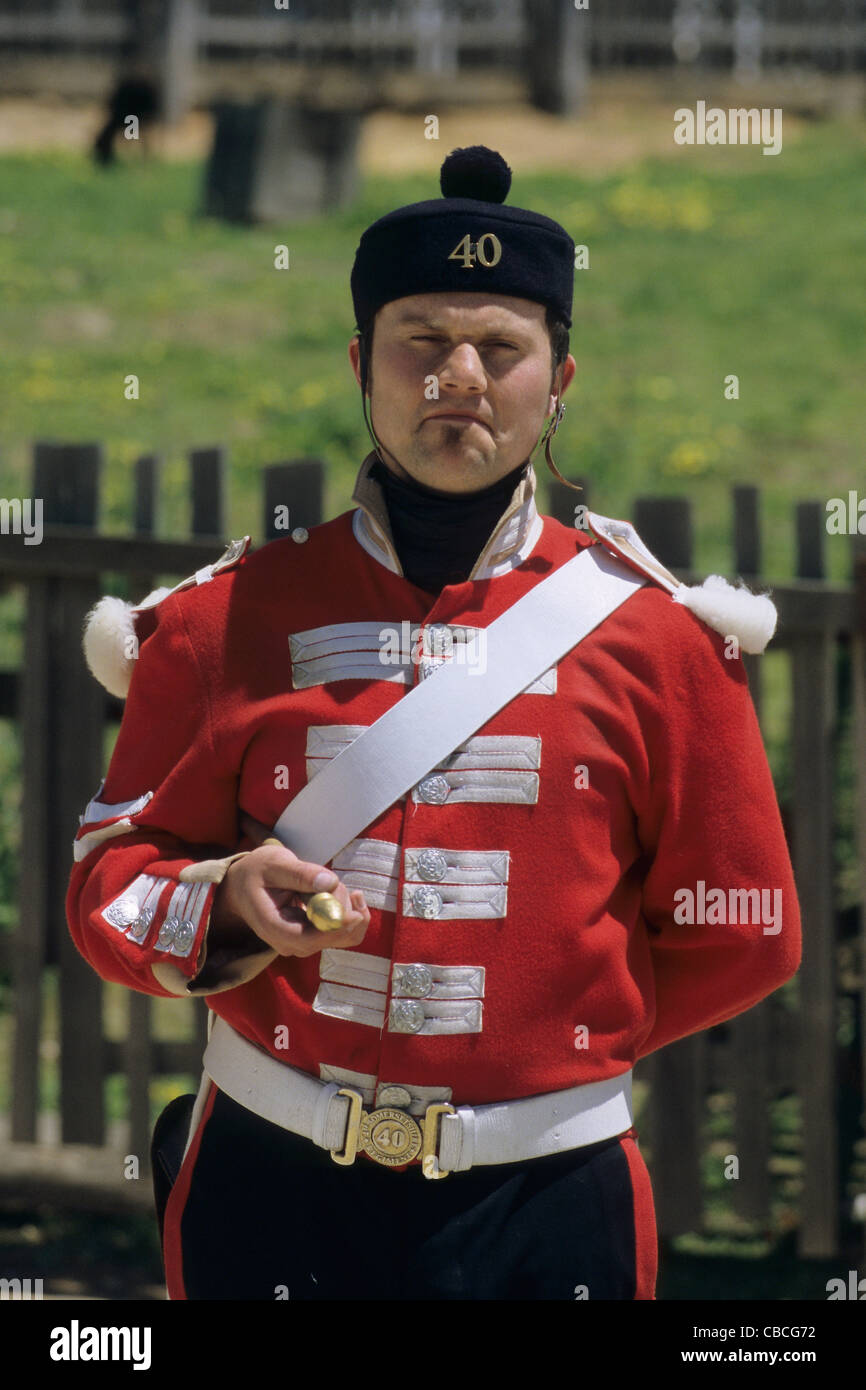 British army soldier redcoat Banque de photographies et d’images à ...