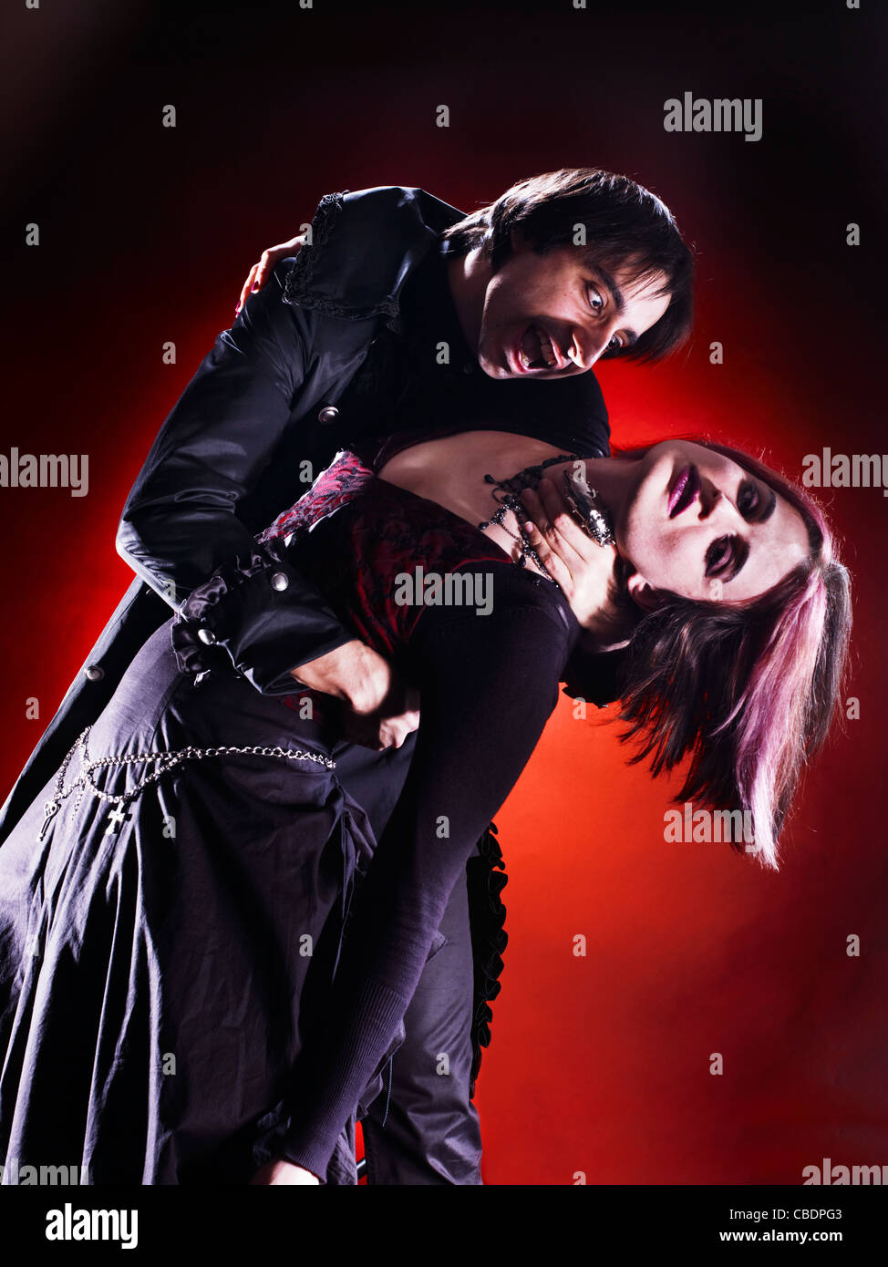 Couple de vampire Banque de photographies et d’images à haute ...