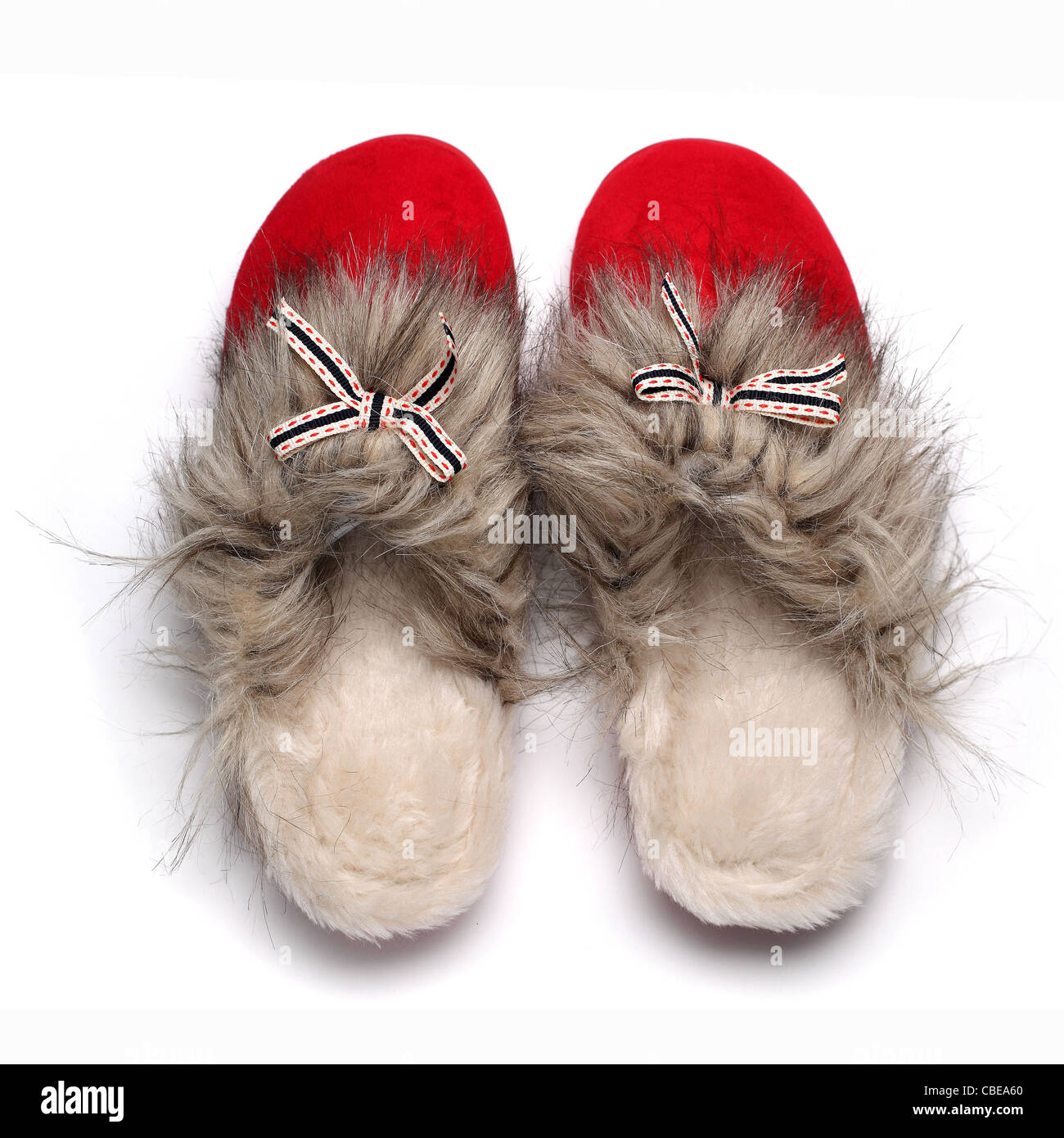 Top des pantoufles Banque d'images détourées - Alamy