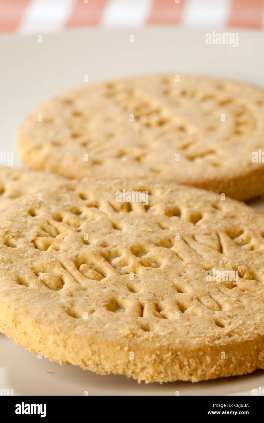 Sweetmeal digestive biscuit biscuits Banque de photographies et d ...