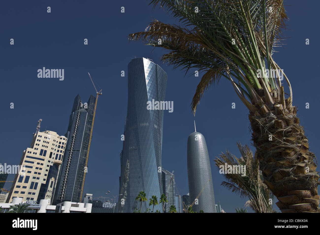Al bidda tower qatar doha Banque de photographies et d’images à haute ...
