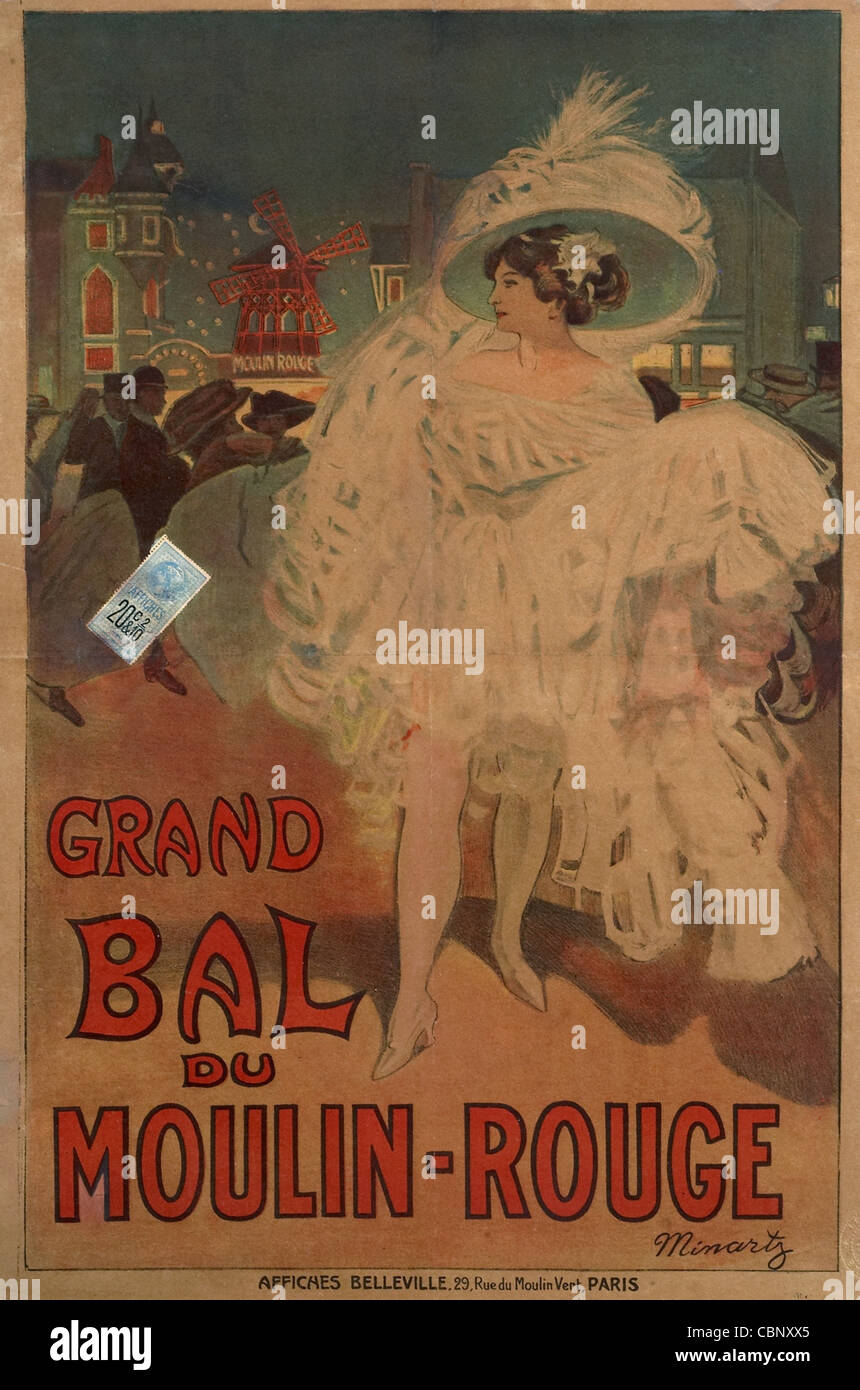 Grand bal du moulin rouge Banque de photographies et d’images à haute ...