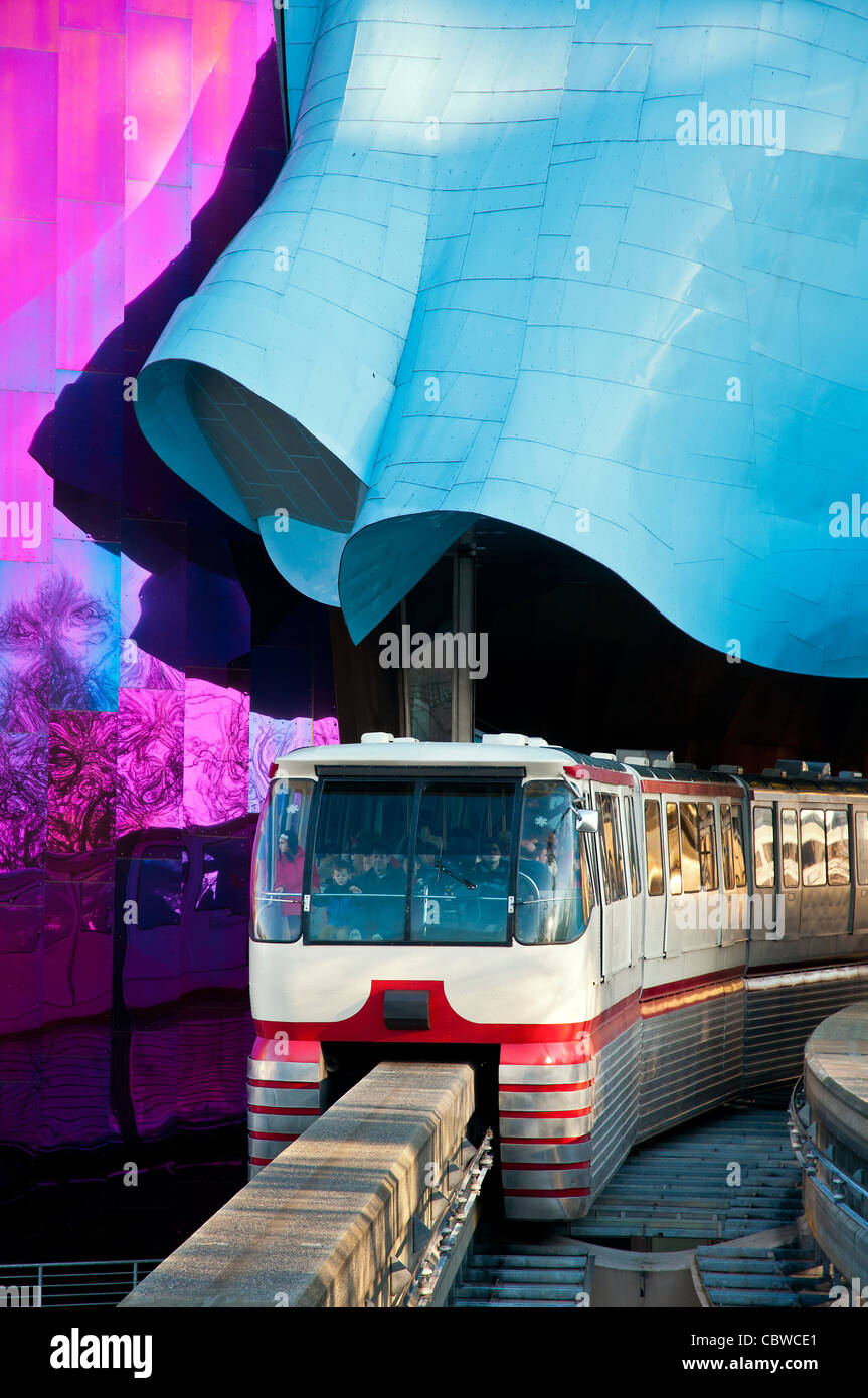 Seattle monorail Banque de photographies et d’images à haute résolution ...