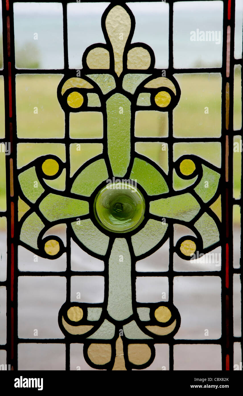 L'écosse, hébrides intérieures, à l'île de Rum (aka rhum) historique le ...