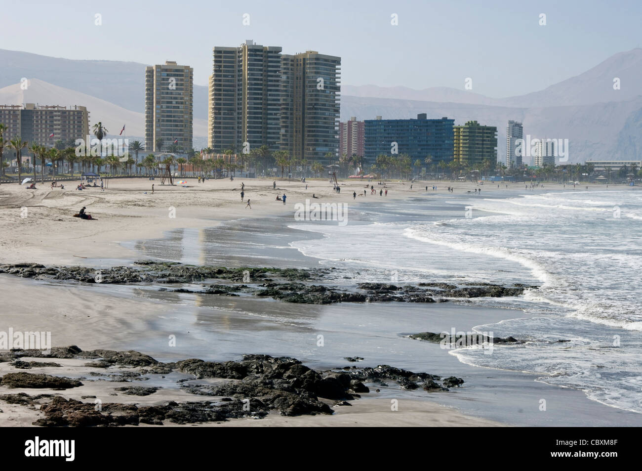 Chile iquique city cavancha beach Banque de photographies et d’images à ...