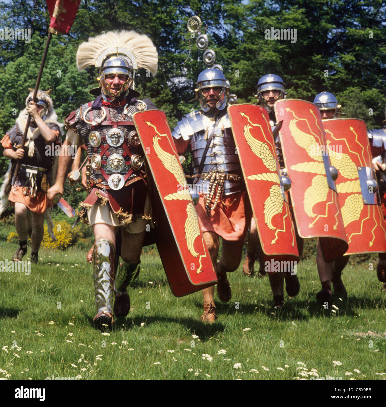 Reconstitution historique, soldats romains centurions centurion soldat ...