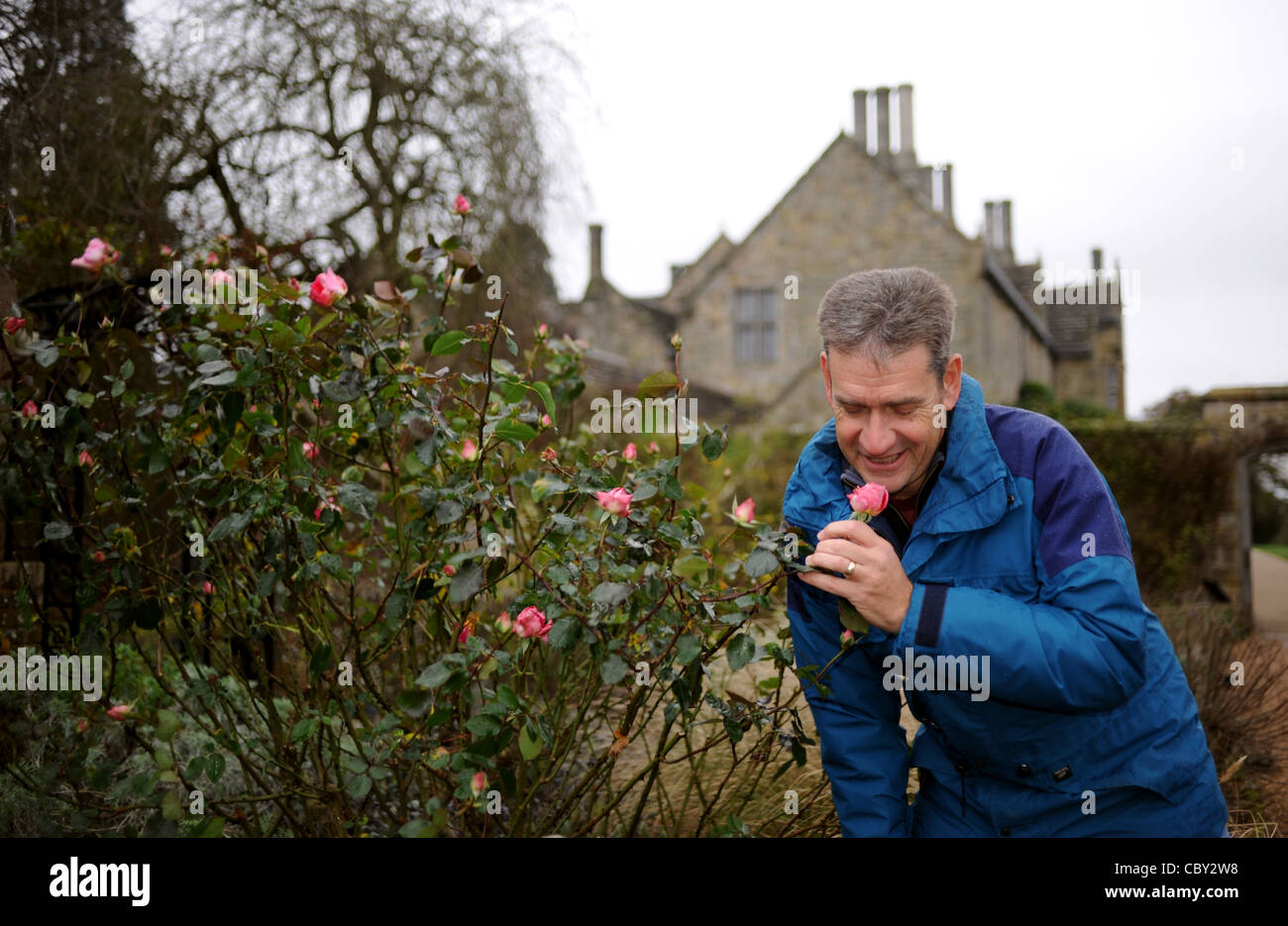 Chris Clennett le jardin de Wakehurst Place dans le Sussex avec une Eve ...