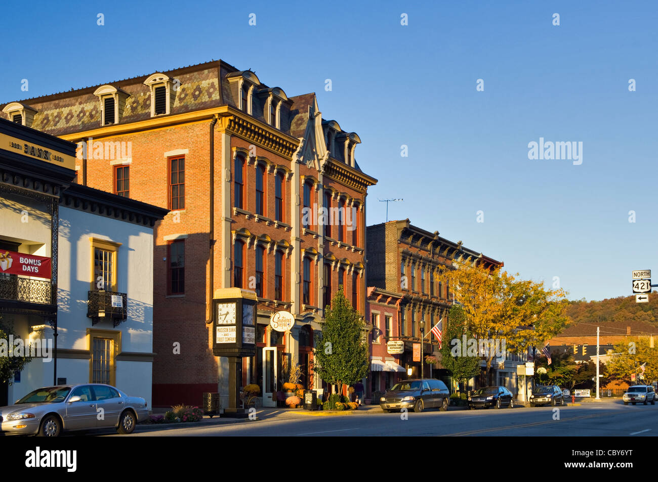 Petite Ville Americaine Banque d'image et photos - Alamy