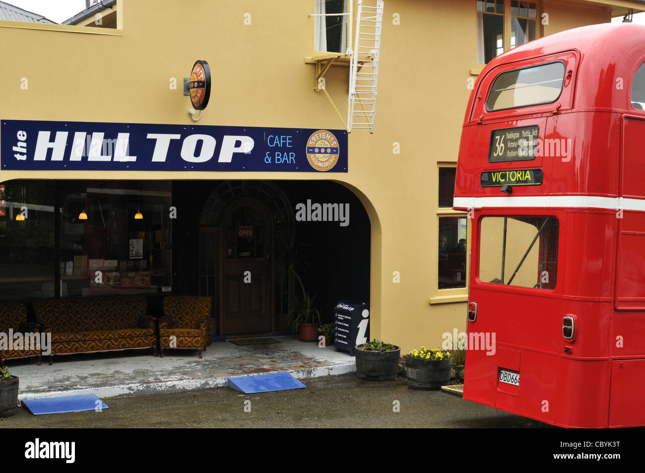 Double Decker Cafe Banque d'image et photos - Alamy