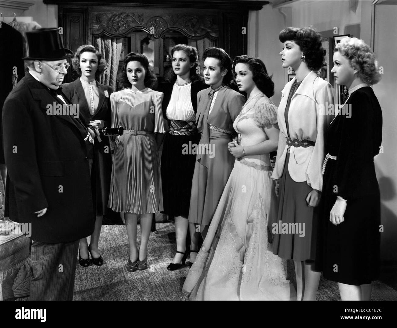 Dorothée chasse Banque d'images noir et blanc - Alamy