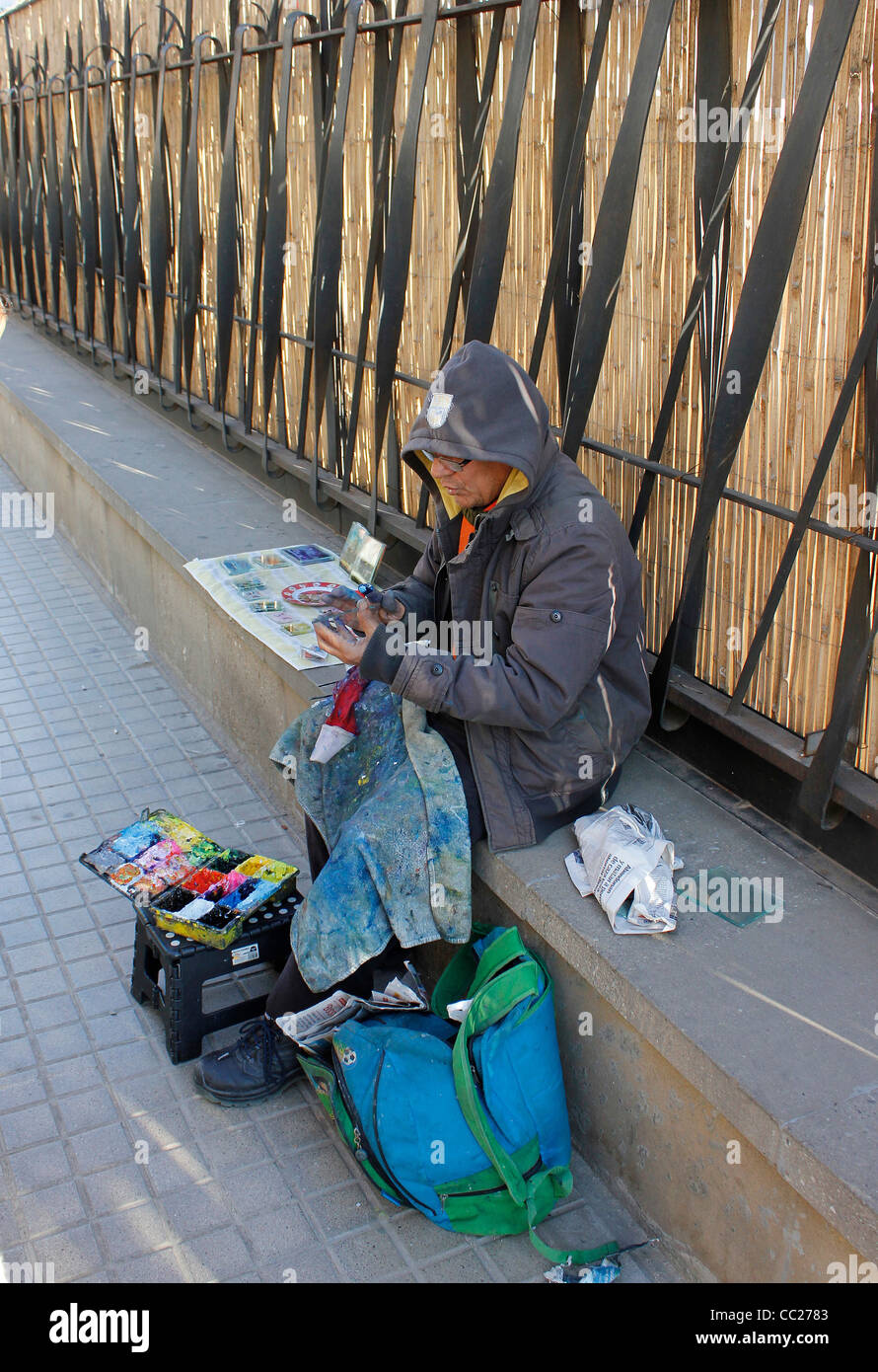 Artiste de rue barcelone Banque de photographies et d’images à haute ...