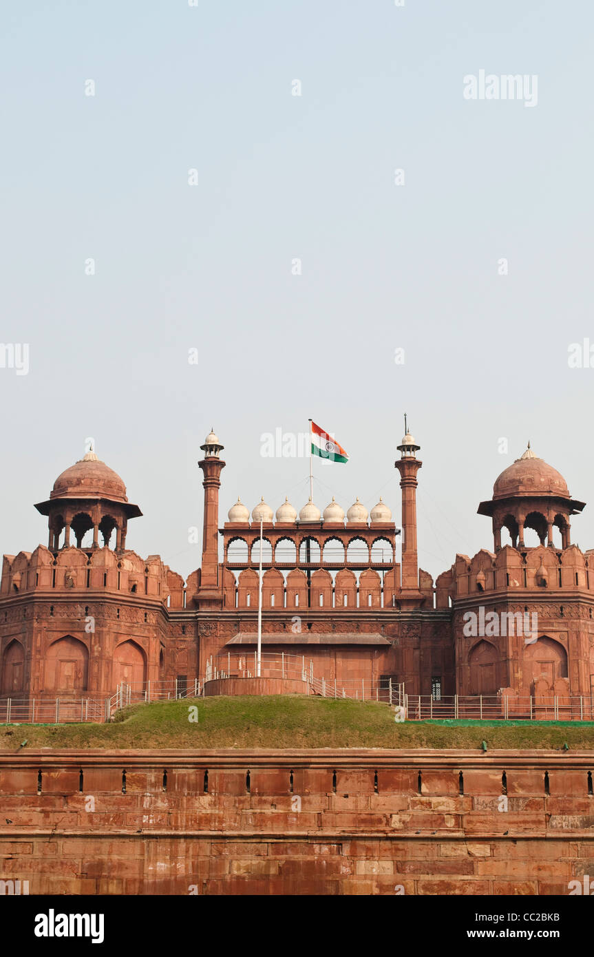 Vieux fort rouge delhi Banque de photographies et d’images à haute ...