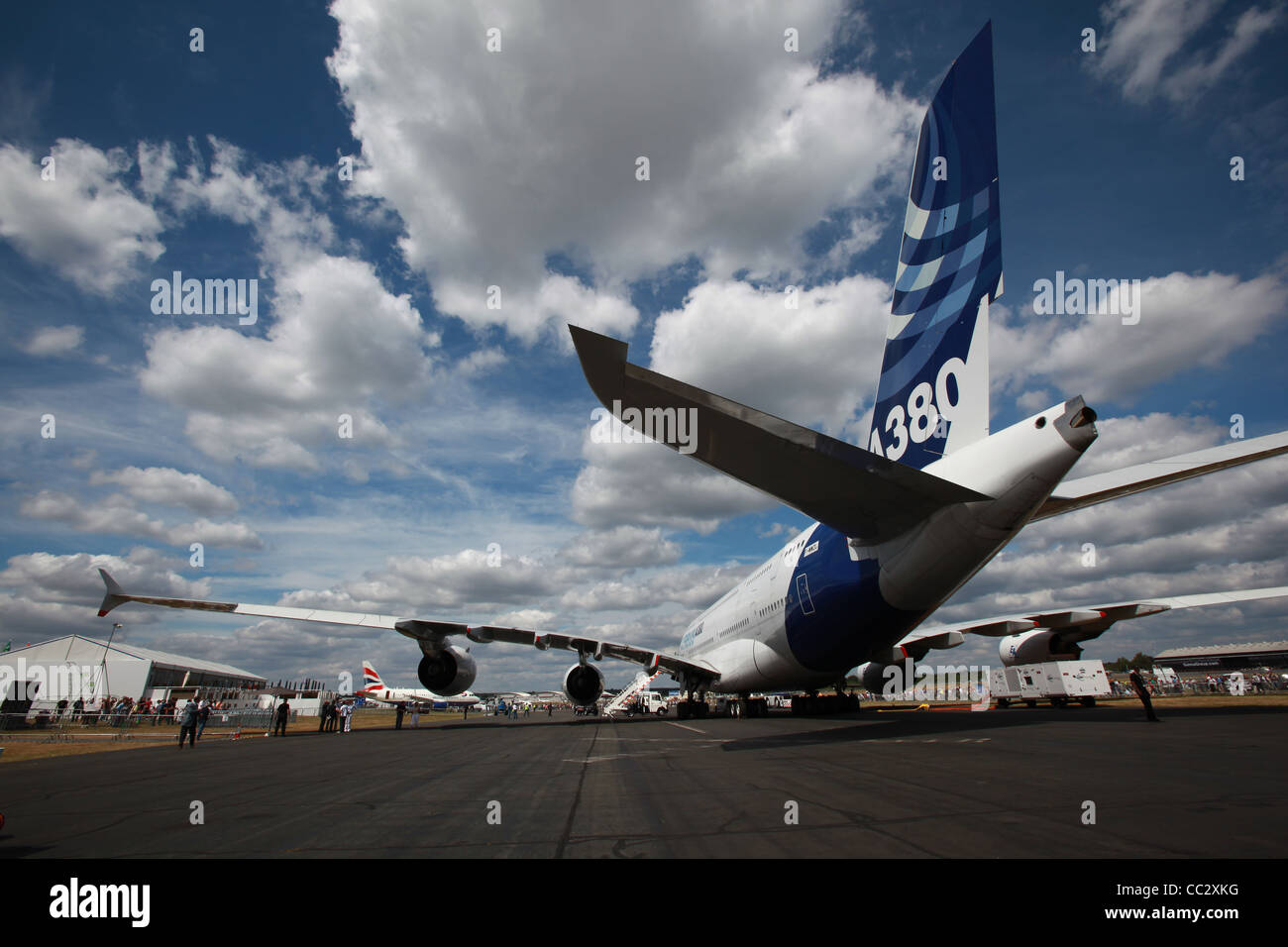 Airbus a380 airbus tail rudder Banque de photographies et d’images à ...