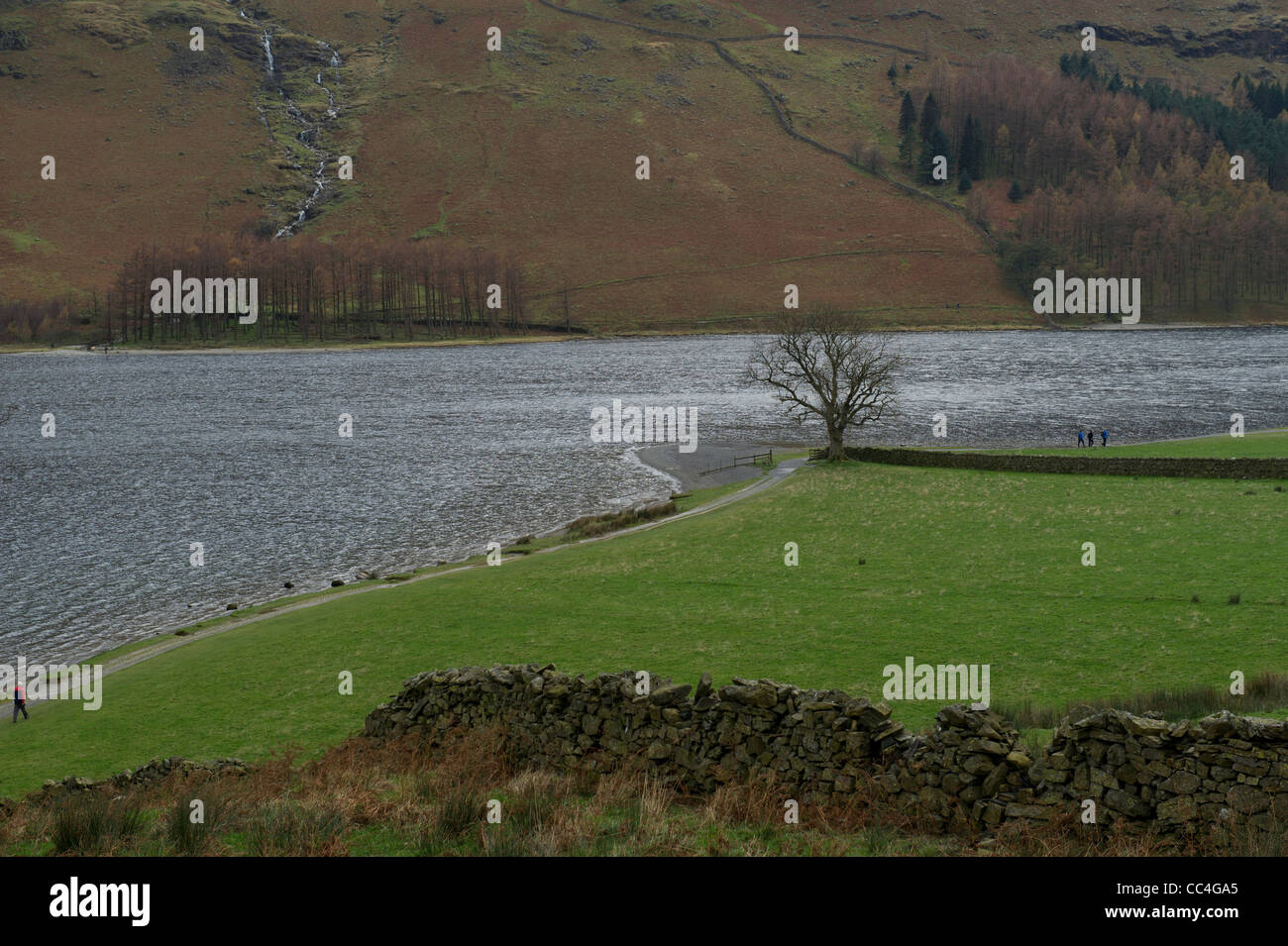 Promenade au lac buttermere Banque de photographies et d’images à haute ...