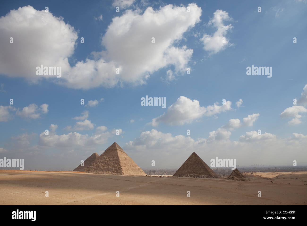Grandes pyramides de gizeh Banque de photographies et d’images à haute ...