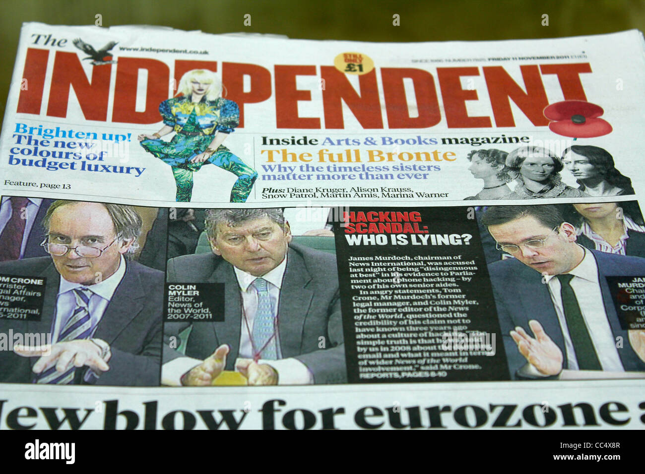 Journal britannique Banque de photographies et d’images à haute ...