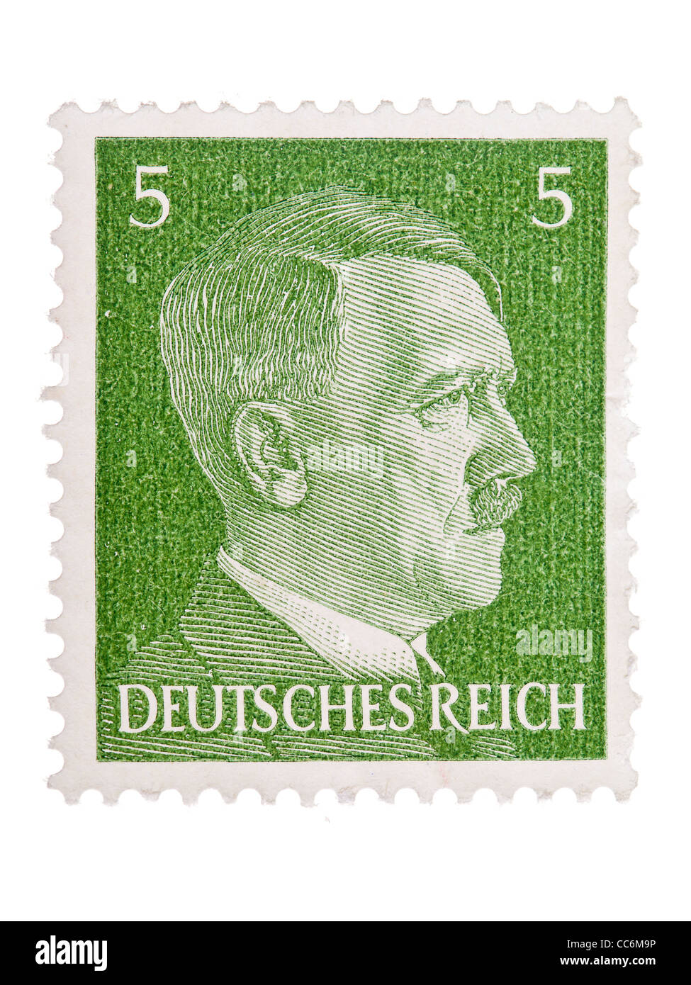 5 pfennig stamp Banque d'images détourées - Alamy