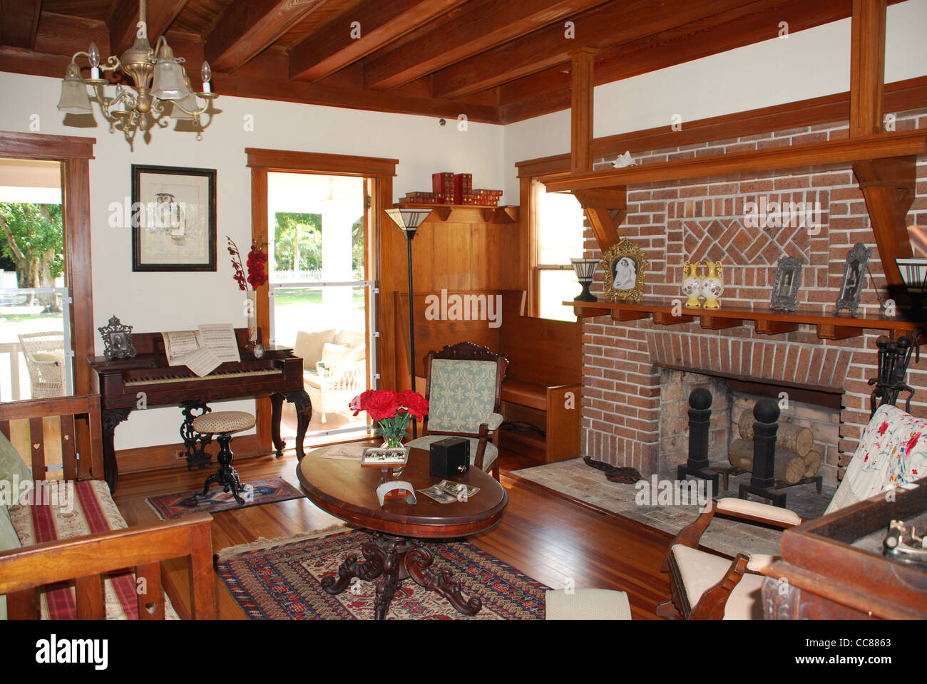Thomas edison and henry ford winter estates Banque de photographies et ...