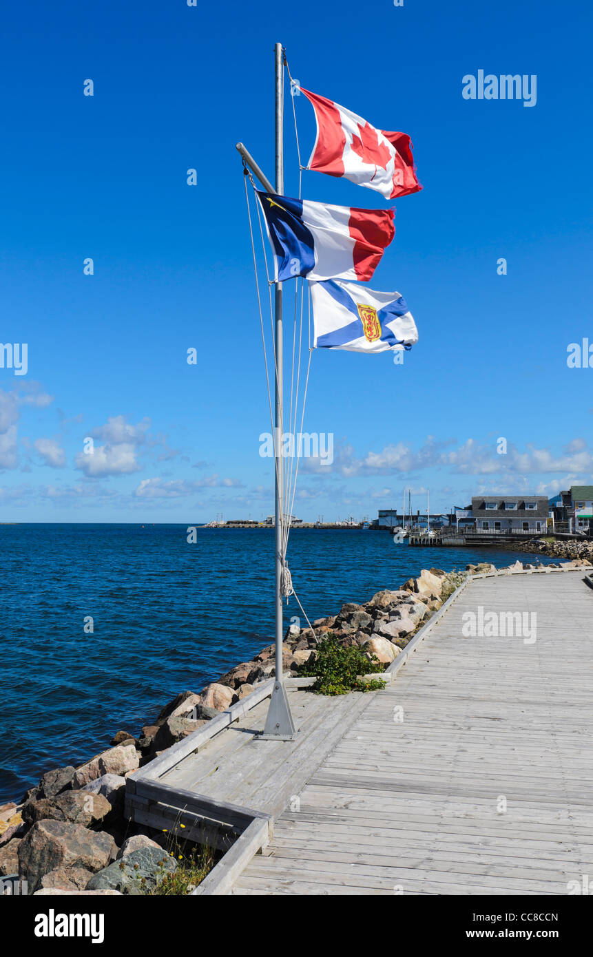 Acadian flag Banque de photographies et d’images à haute résolution - Alamy