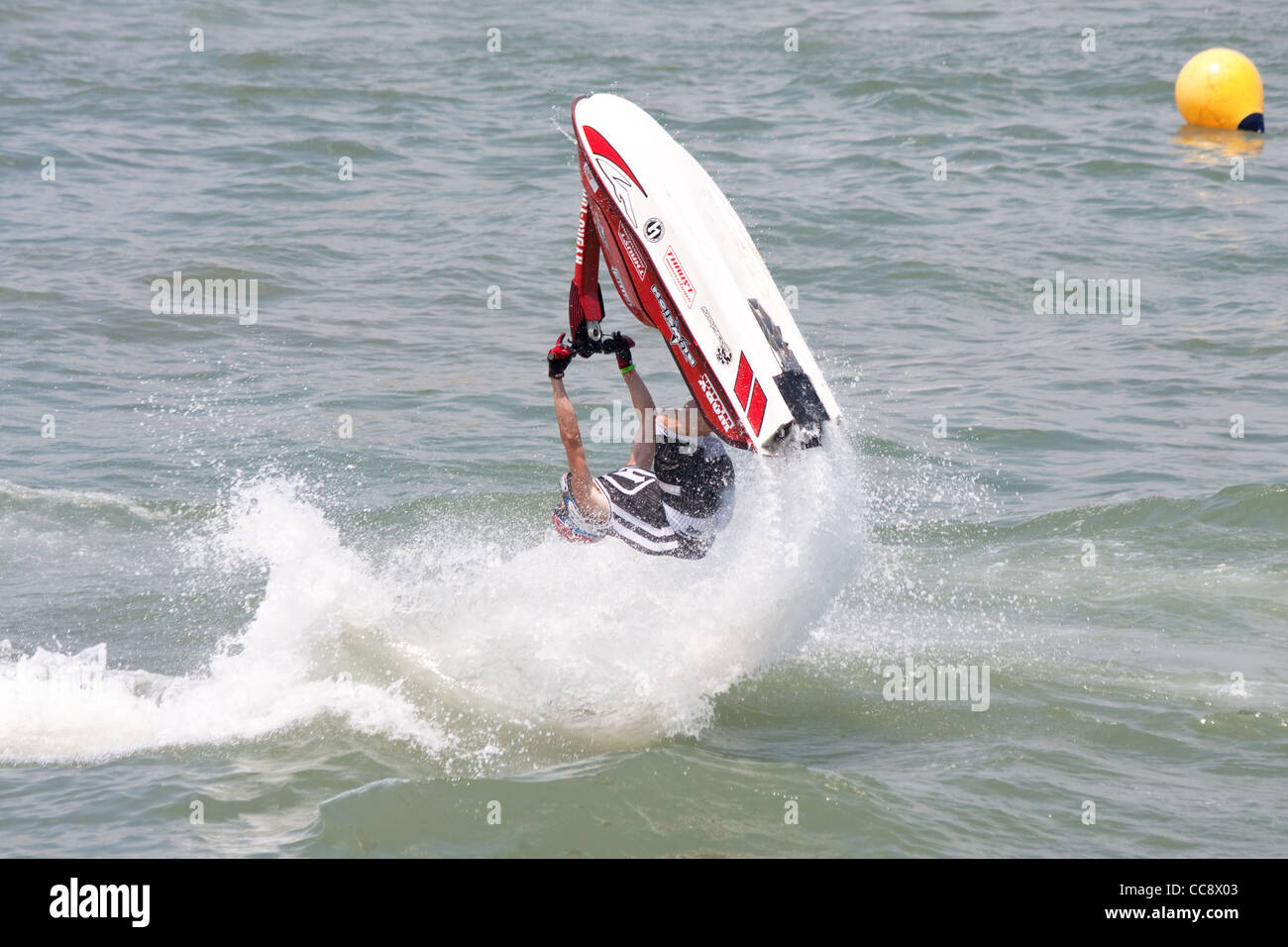 Concours Freestyle Jet Ski Photo Stock - Alamy