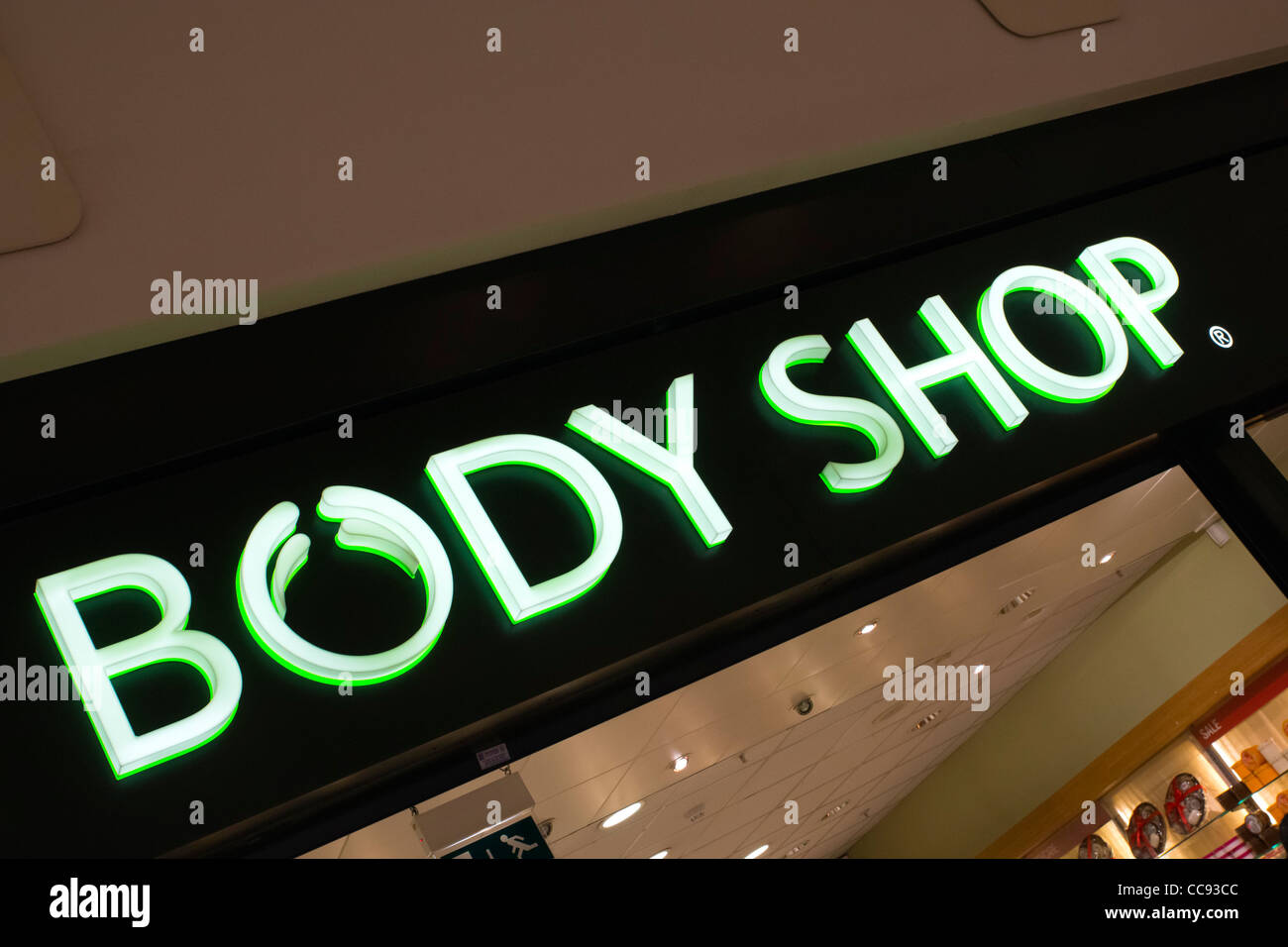 The body shop store logo Banque de photographies et d’images à haute ...