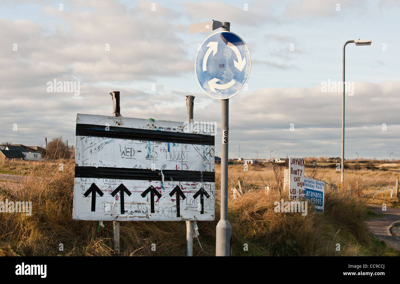 Roadside signs Banque de photographies et d’images à haute résolution ...