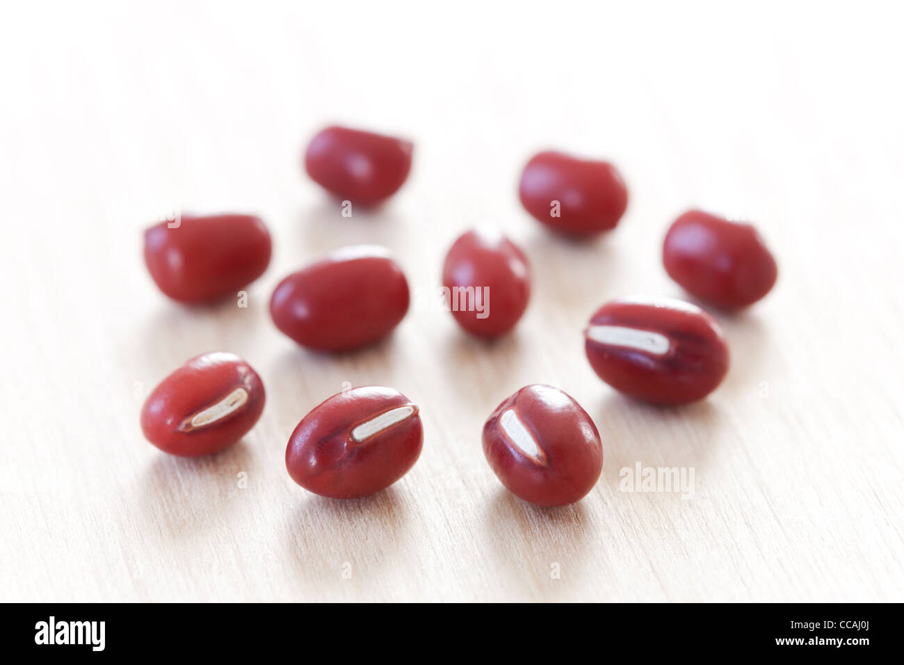 Haricots adzuki aussi azuki ou aduki Banque de photographies et d ...
