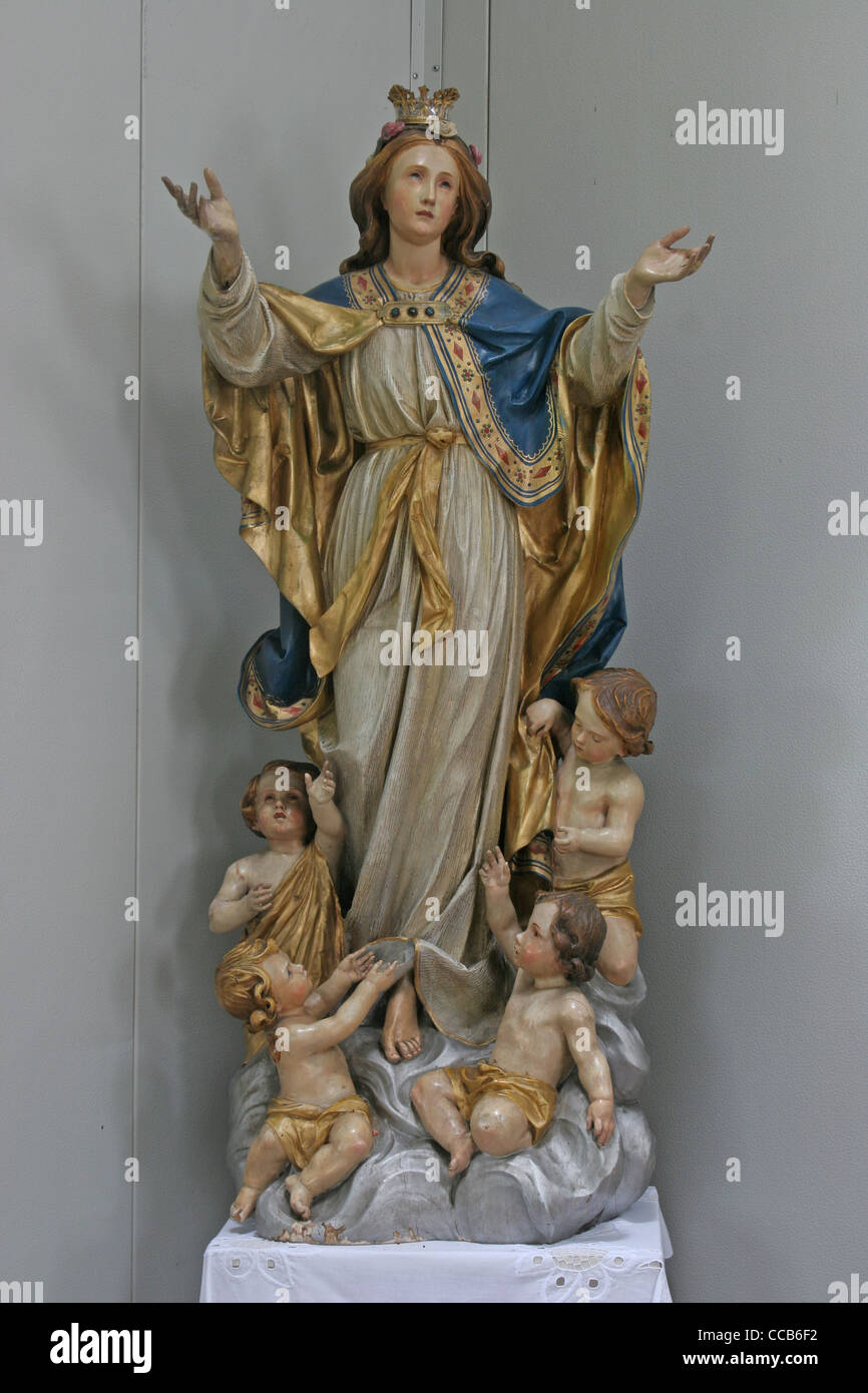 Assumption of virgin mary Banque de photographies et d’images à haute ...