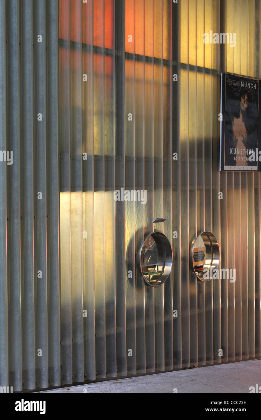 Le Kunsthal, OMA/Rem Koolhaas, Rotterdam aux Pays-Bas, en 1992, box ...