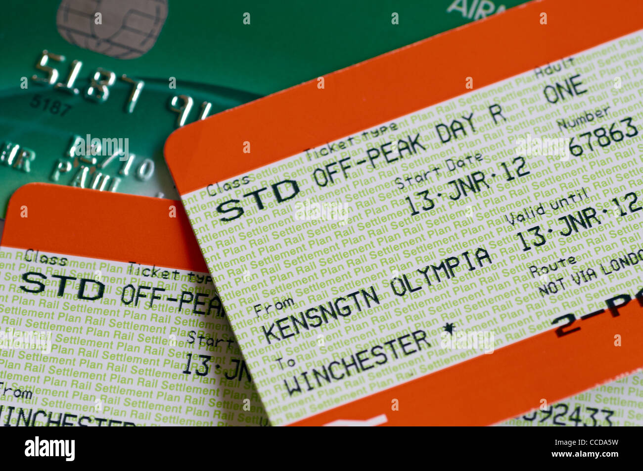 Billet de train Banque de photographies et d’images à haute résolution ...