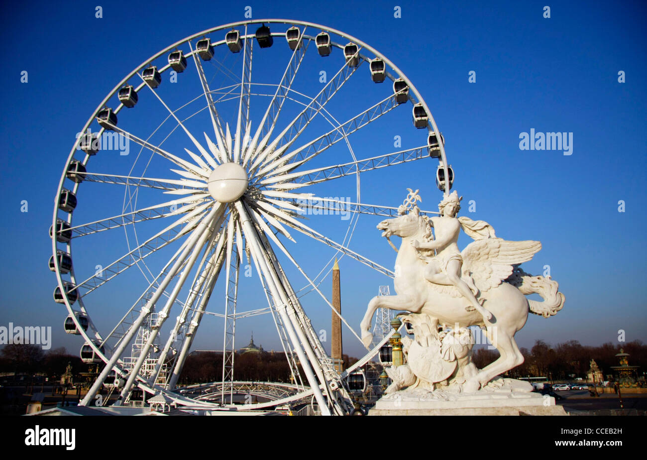 Grande roue de paris concorde Banque de photographies et d’images à ...