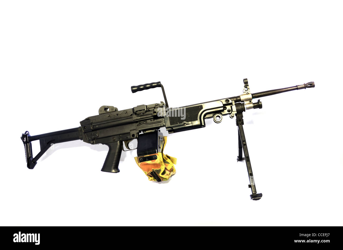 FN Herstal 5,56 mm lmg minimi Photo Stock - Alamy