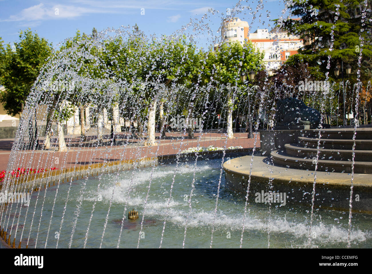 L'eau de la fontaine Banque de photographies et d’images à haute ...