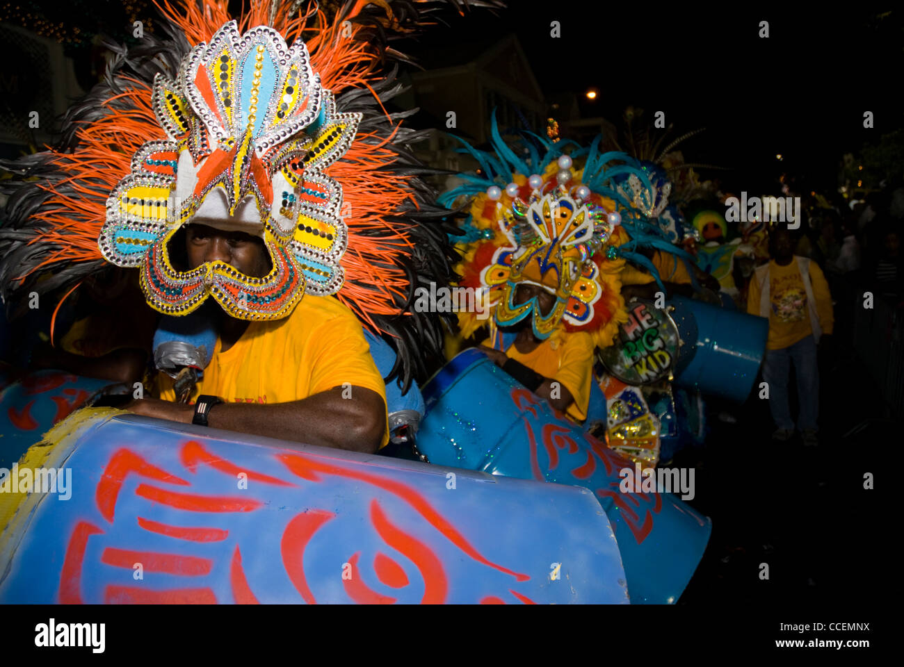 Junkanoo, le défilé du Nouvel An, les Saxons, Nassau, Bahamas Photo ...