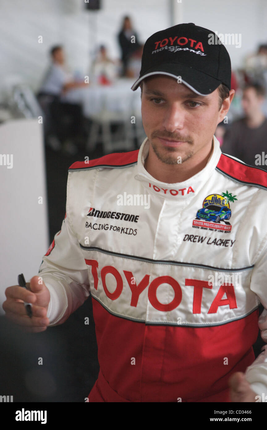 Drew Lachey, chanteur et acteur. En 2008 Toyota Pro/Celebrity Race ...