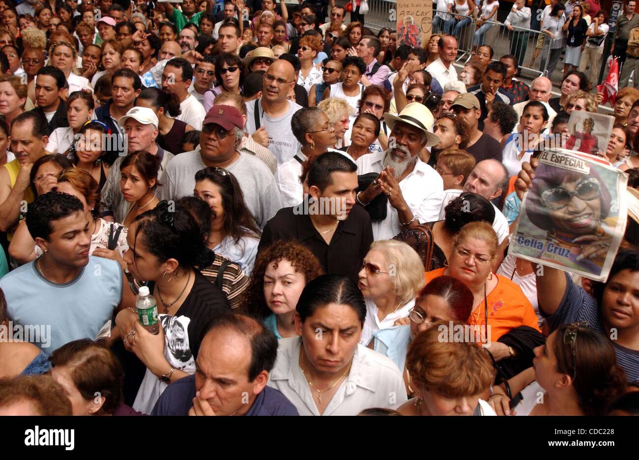 Celia cruzs funeral st patricks Banque de photographies et d’images à ...