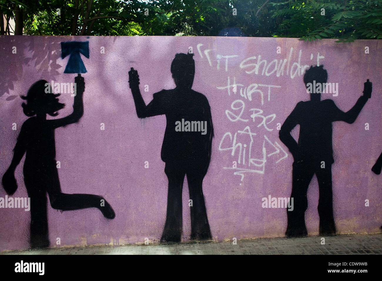 10 juin 2011 - Beyrouth, Liban - 'Il ne devrait pas être un enfant ...