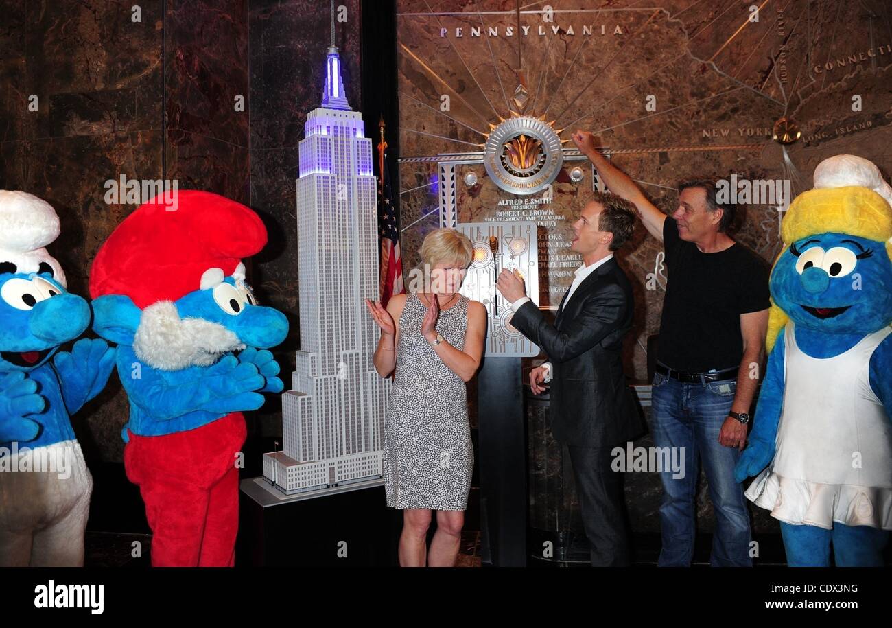 25 juillet 2011 - Manhattan, New York, États-Unis - l'étoile de les ...