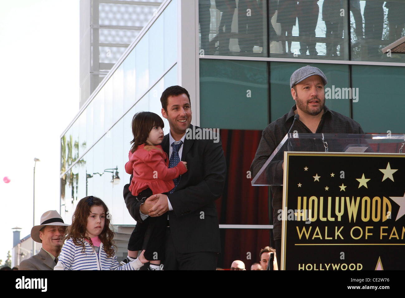Adam Sandler, ses enfants et Kevin James Adam Sandler est honoré sur le ...
