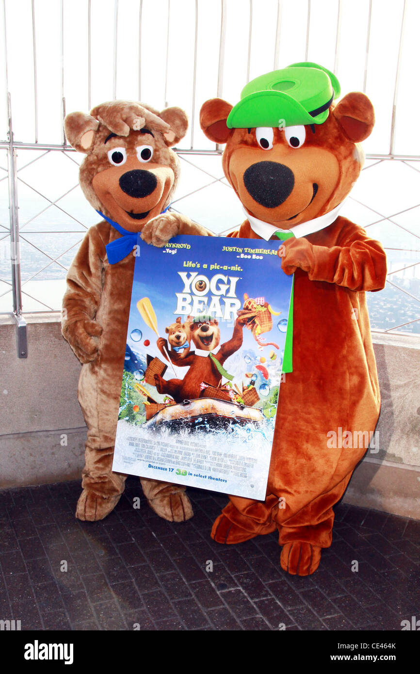 Boo Boo et Yogi Bear les stars de 'Yogi Bear', un live-action/aventure ...