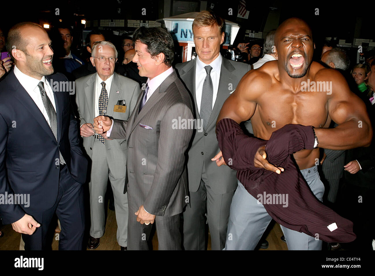 Jason Statham, Sylvester Stallone, Dolph Lundgren, Terry Crews, qui a ...