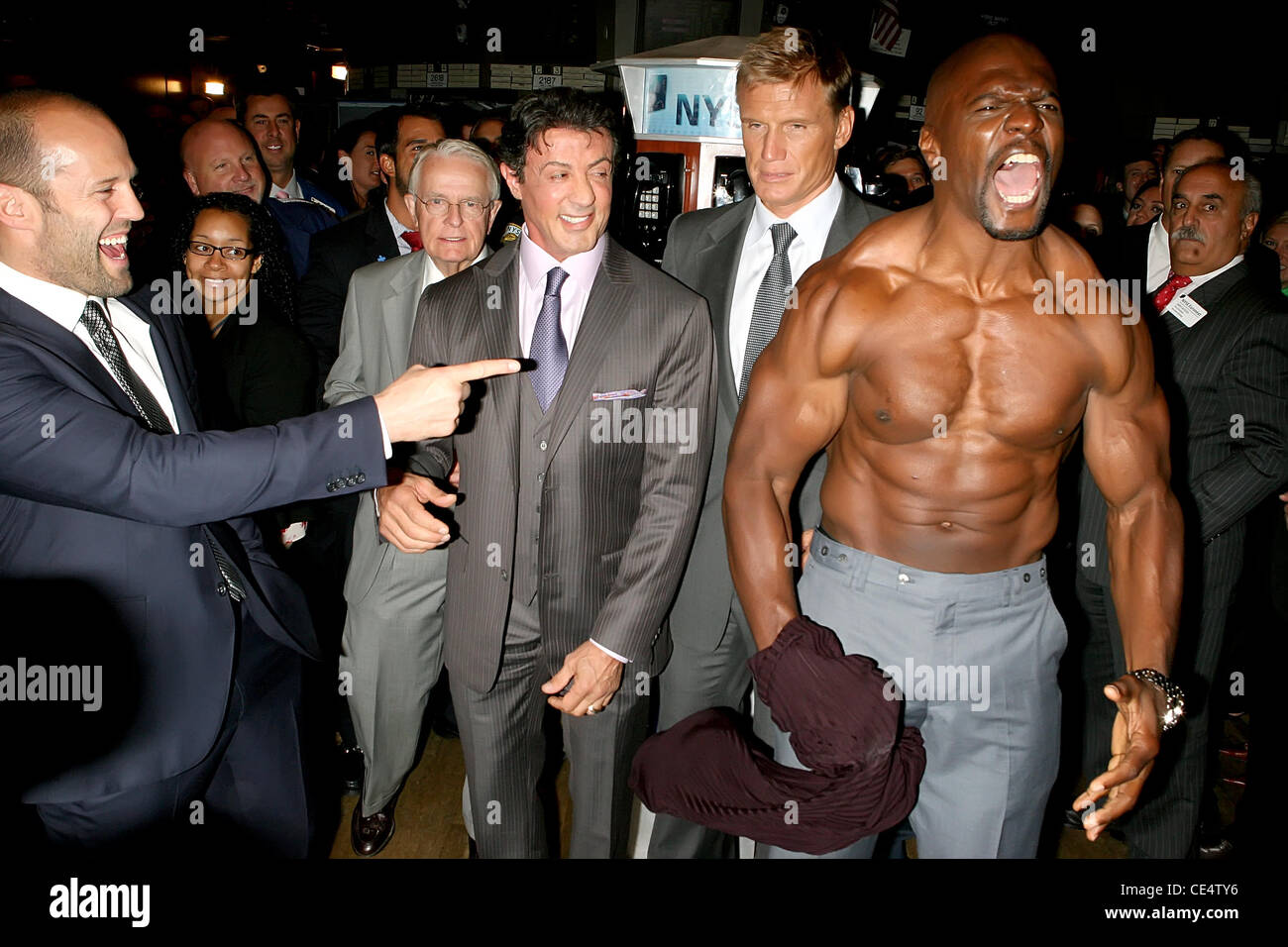 Jason Statham, Sylvester Stallone, Dolph Lundgren, Terry Crews, qui a ...