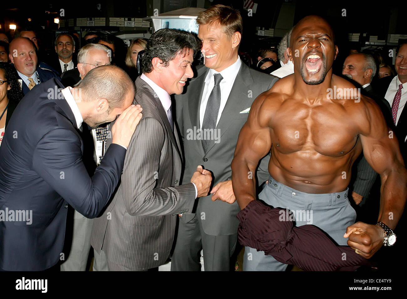 Jason Statham, Sylvester Stallone, Dolph Lundgren, Terry Crews, qui a ...