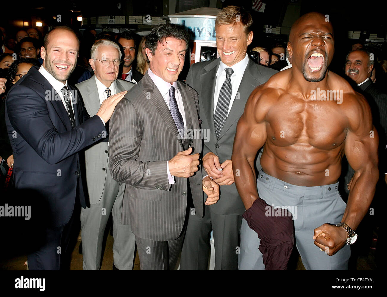 Jason Statham, Sylvester Stallone, Dolph Lundgren, Terry Crews, qui a ...