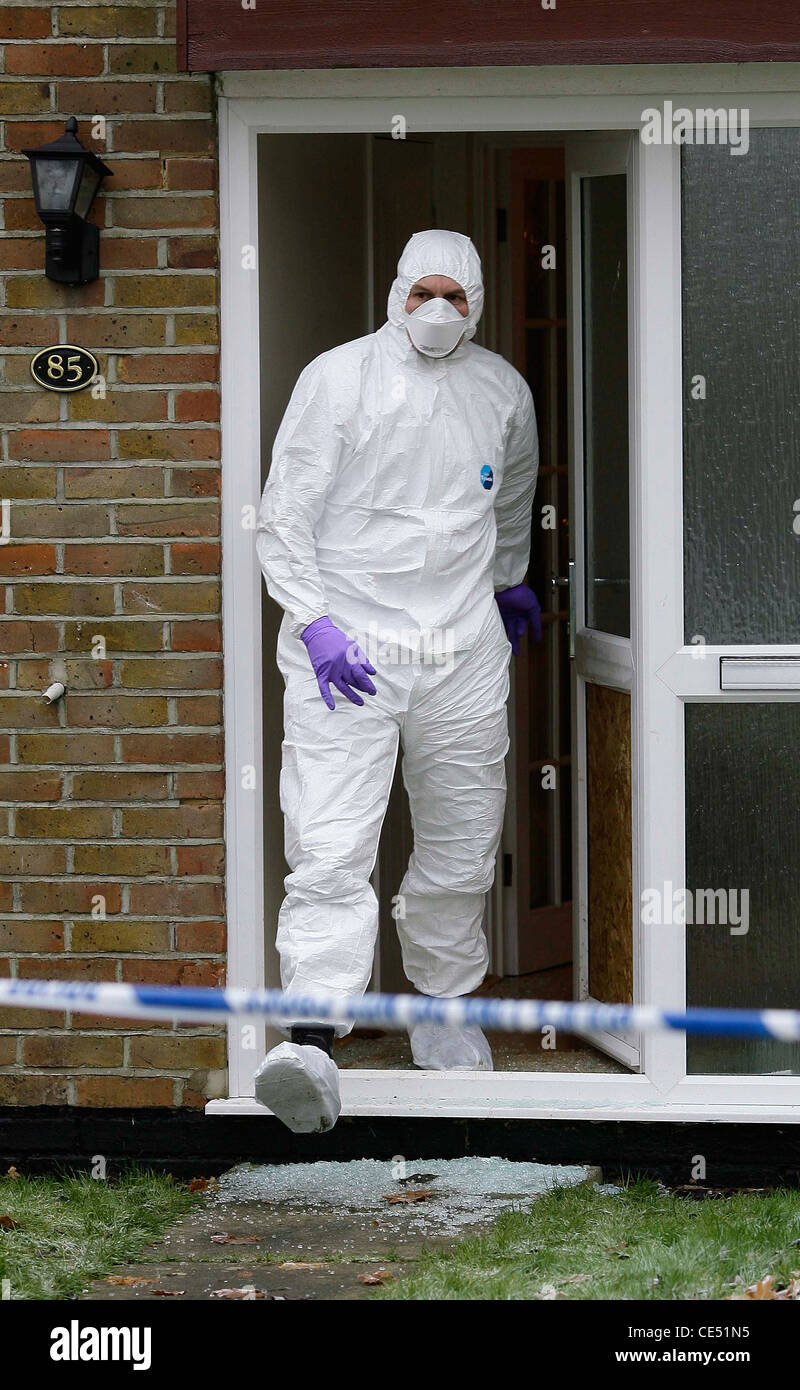 Scène de crime, à une scène de meurtre Photo Stock - Alamy