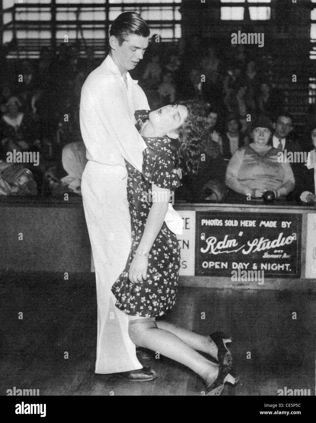 MARATHON DE DANSE Frère et sœur l'investiture à Chicago en 1930 Photo Stock - Alamy