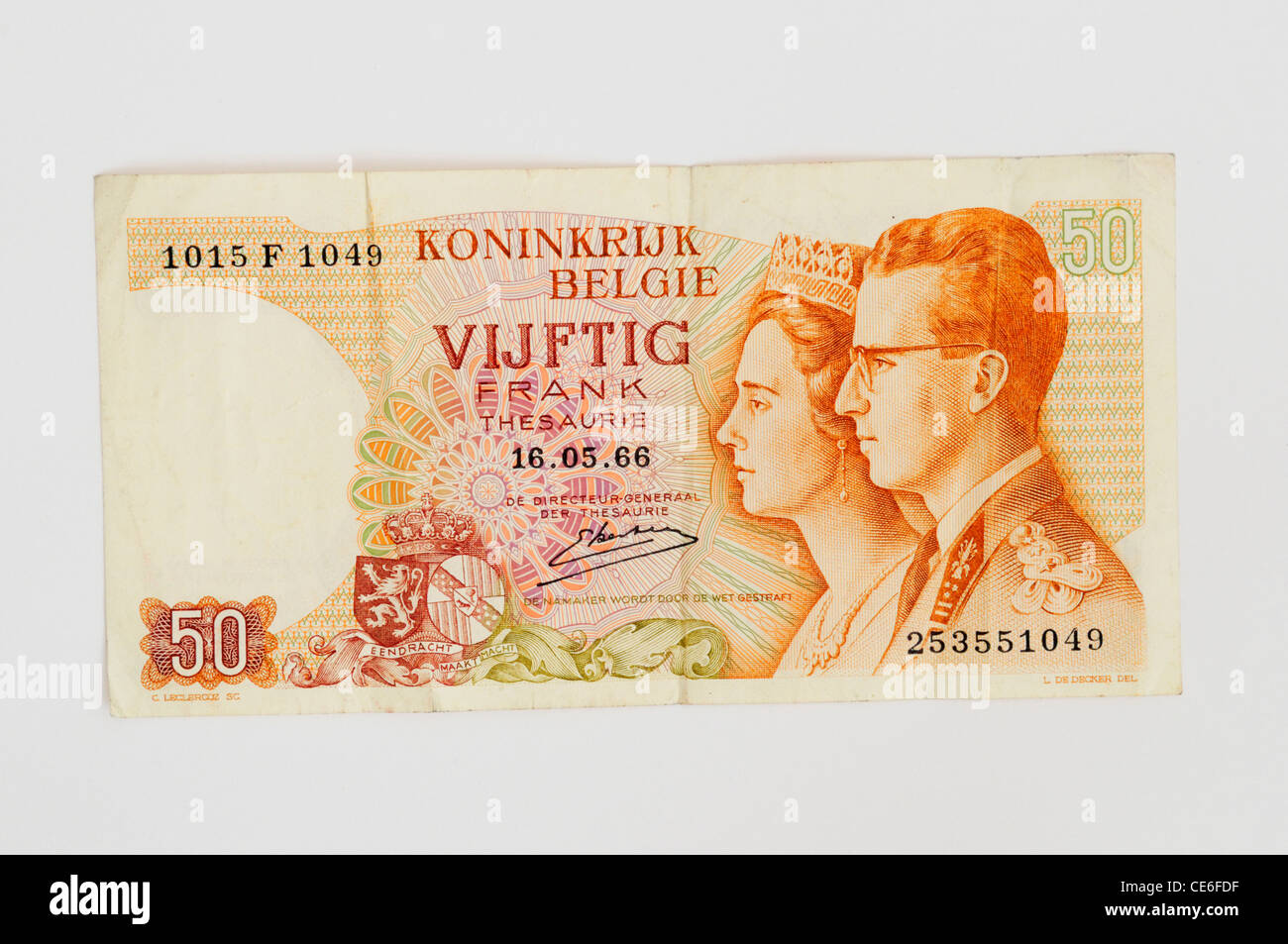 Billet 50 francs belges Banque de photographies et d’images à haute ...