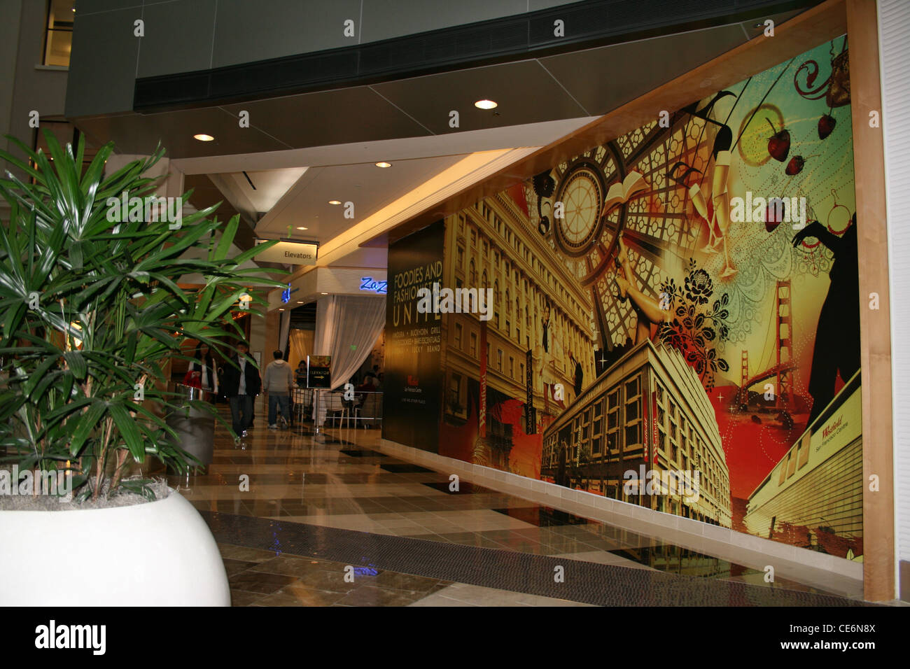 San francisco shopping center mall Banque de photographies et d’images ...