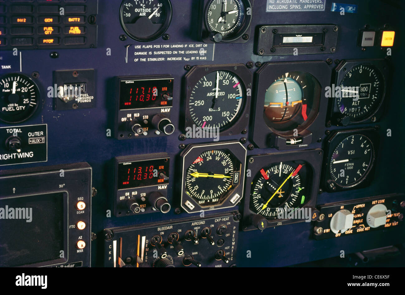 Instruments d'avion Banque de photographies et d’images à haute ...