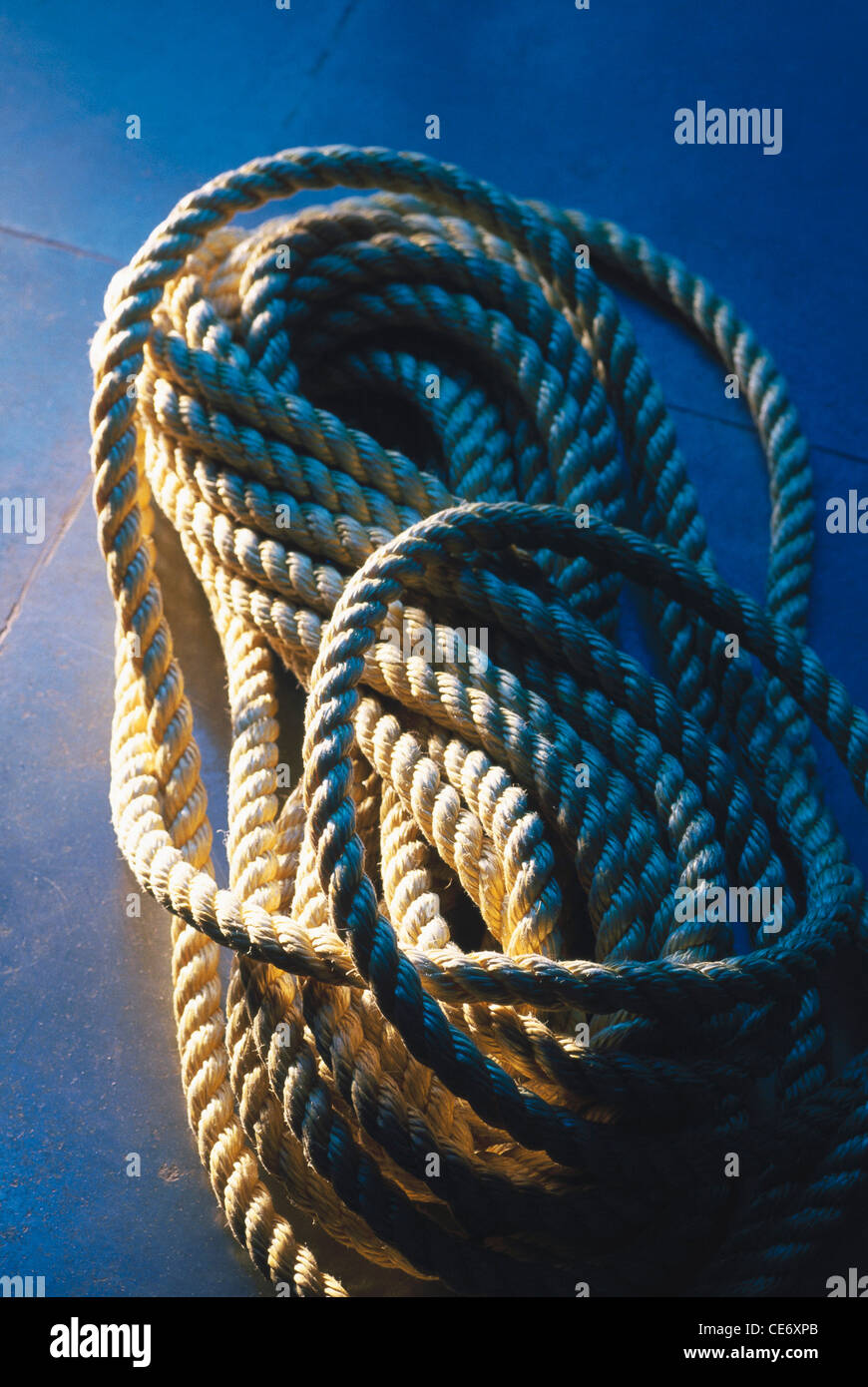 Tresse corde texture tressée Photo Stock - Alamy